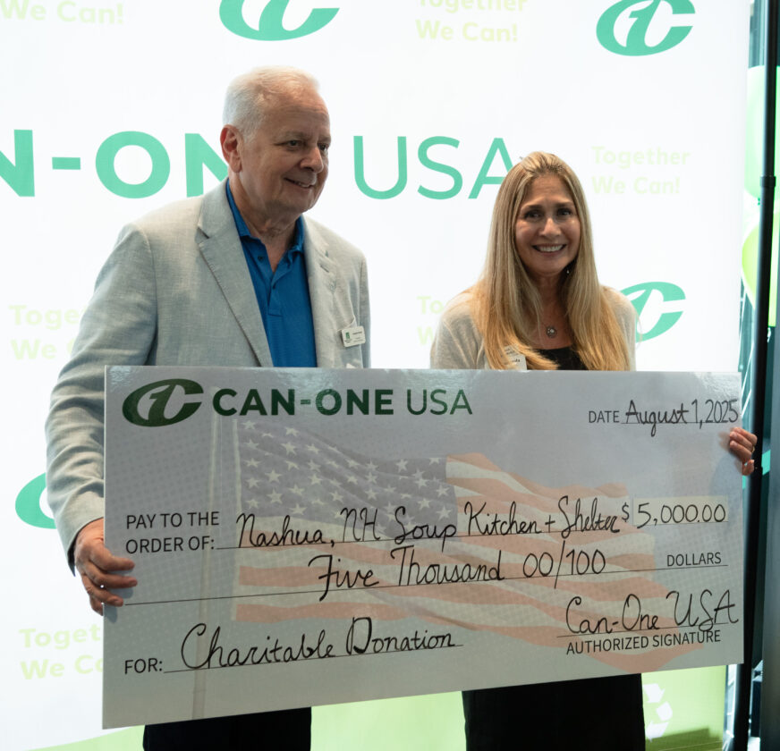 Can-One USA donates $10k to combat food insecurity | News, Sports, Jobs ...